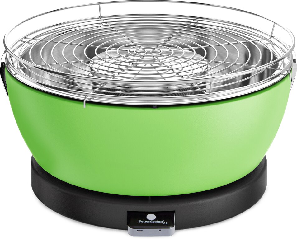Limatec Tischgrill Vesuvio, rund, grün sicher kaufen » tecedo.de