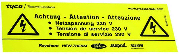 Raychem LAB-ETL-CH Kennzeichnungsaufkleber sicher kaufen » tecedo.de